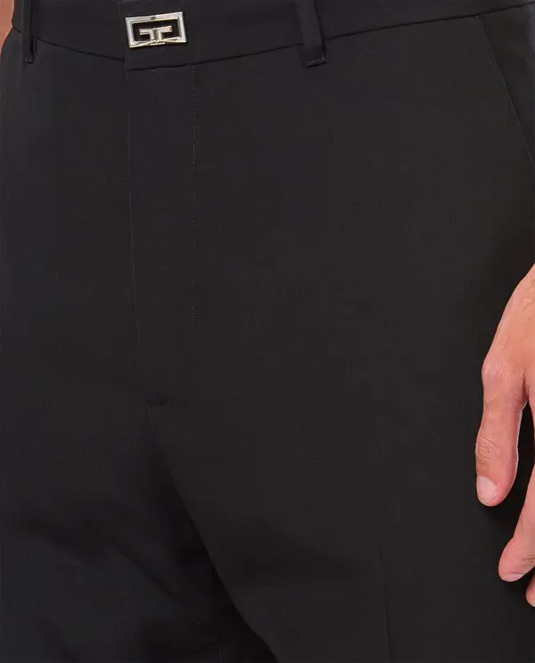 Givenchy Tailored Pants With Metal Detail
