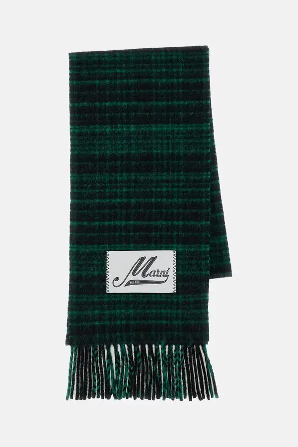 Marni Blended Wool Scarf - Multicolor