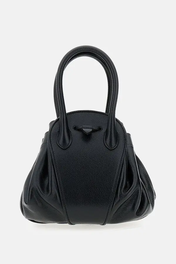 Marni Small Tulipea Bag In Black - Multicolor