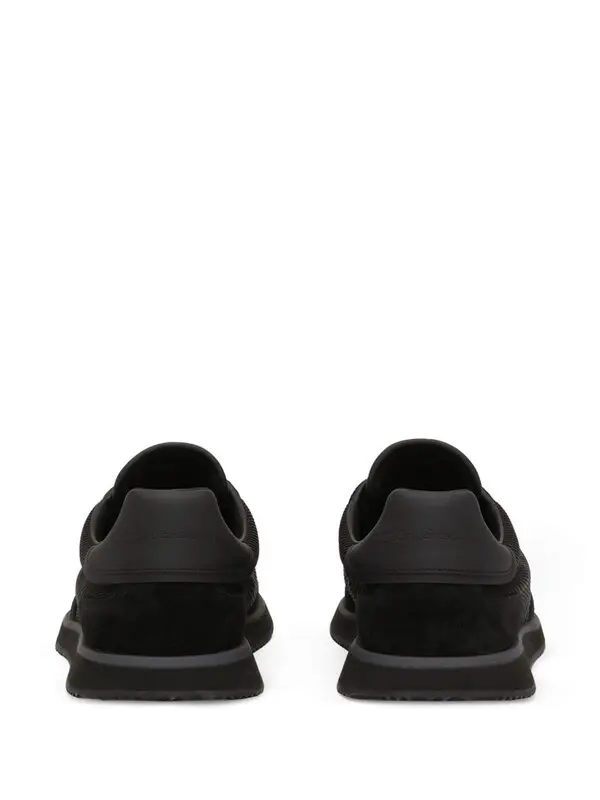 Dolce & Gabbana Suede And Mesh Dg Cushion Sneakers