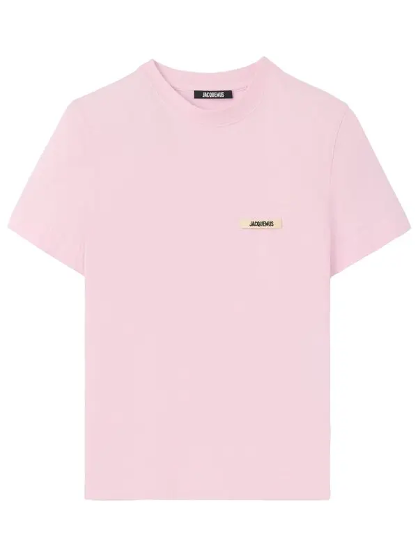 Jacquemus Le T-shirt Gros Grain Cotton T-shirt