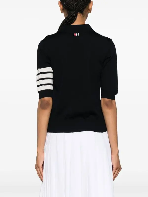 Thom Browne Virgin Wool Polo Shirt