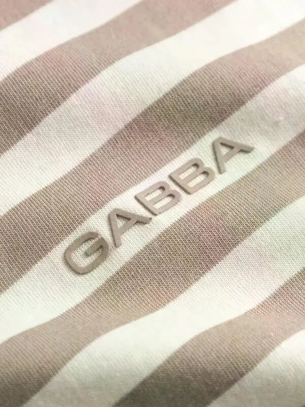 GABBA Gabdune Logo-print Striped T-shirt