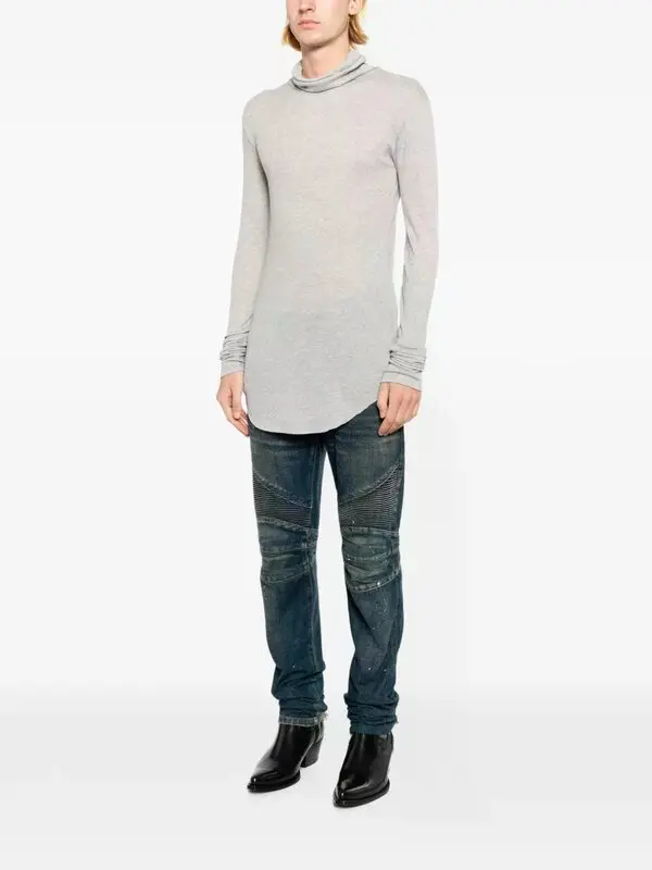 Balmain Roll-neck Long-sleeve Sweater