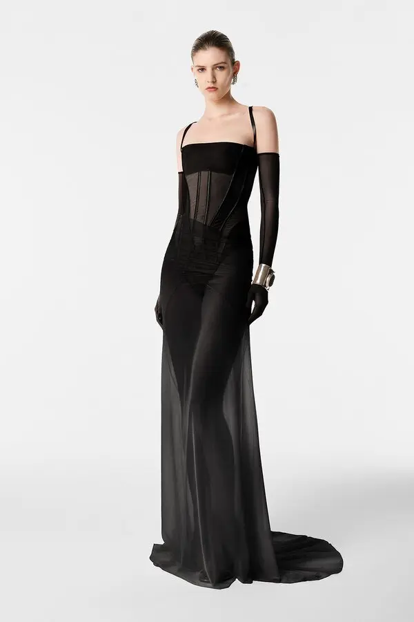 REVOLVE LOS ANGELES Eliza Gown - Black