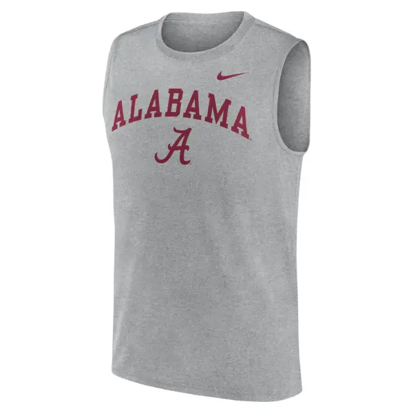 Nike Alabama Primetime Arch Legend Muscle Tank Top - Grey