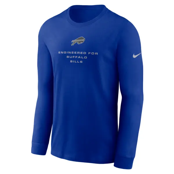 Nike Buffalo Bills Long Sleeve Performance T-shirt - Blue