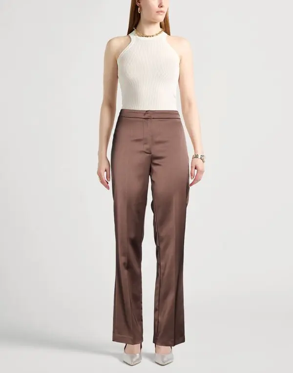 Patrizia Pepe Straight-leg Satin Pants