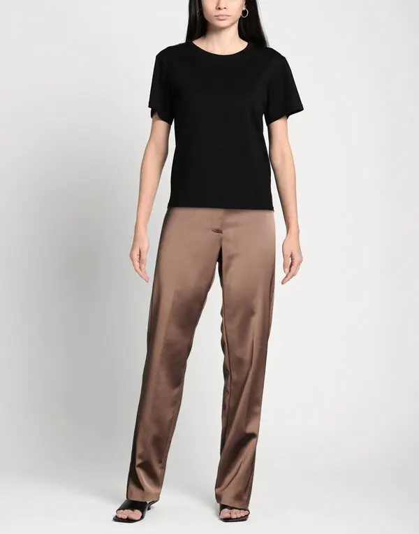 Patrizia Pepe Straight-leg Satin Pants