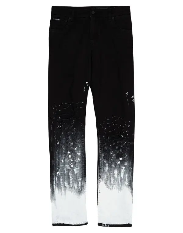 Dolce & Gabbana Coated Effect Skinny Jeans