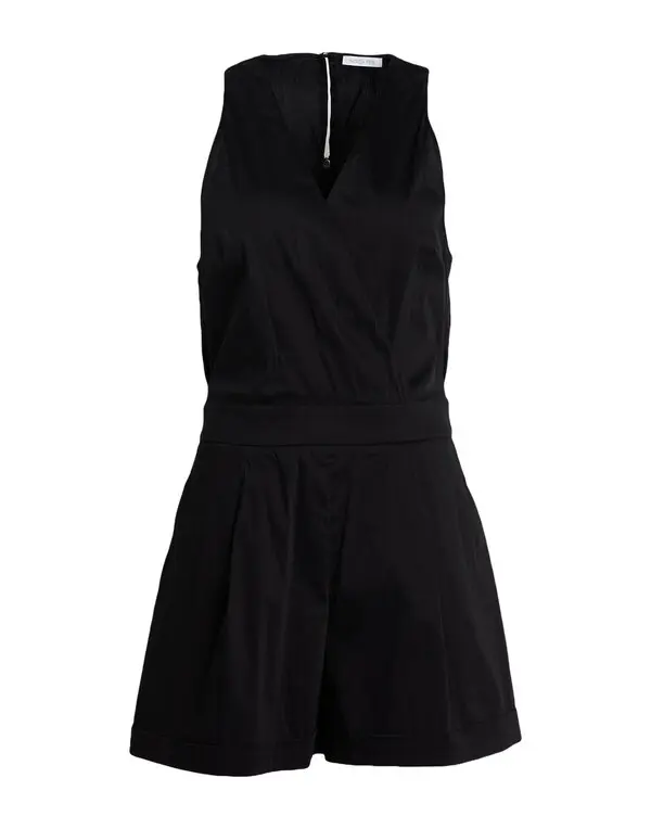 Patrizia Pepe Sleeveless V-neck Wrap Playsuit