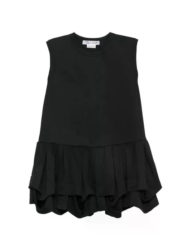 Comme Des Garçons Jersey Sleeveless Top