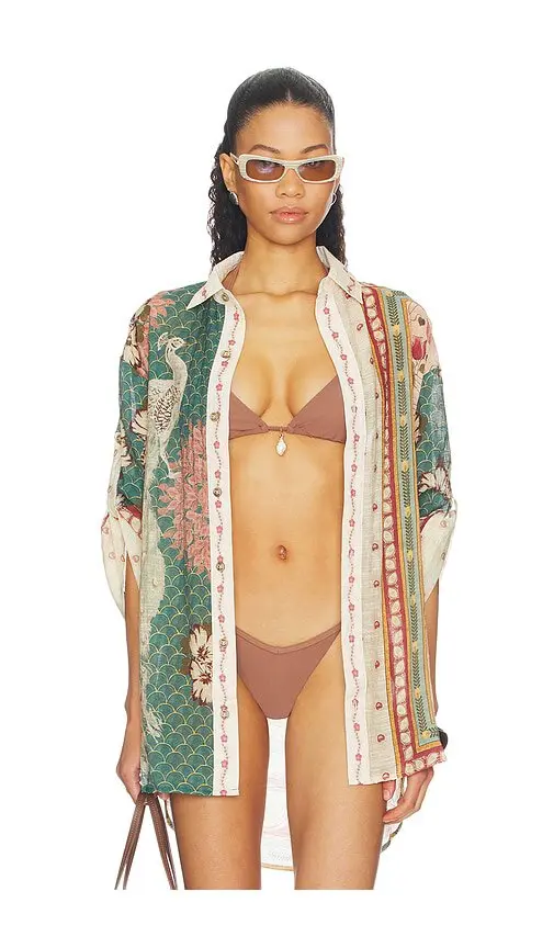 Agua Bendita Chrissy Plume Top