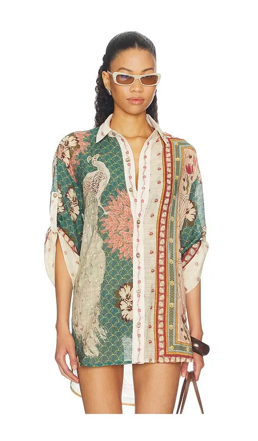 Agua Bendita Chrissy Plume Top
