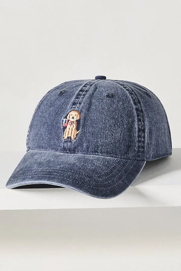FRASIER STERLING Embroidered Baseball Cap - Blue