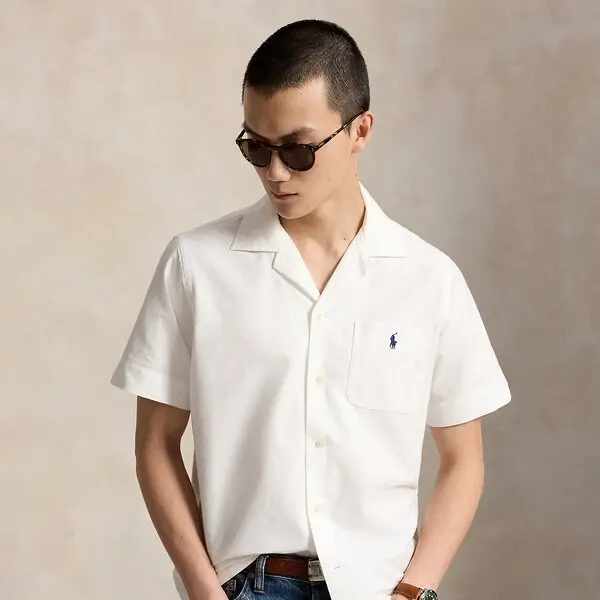 Ralph Lauren Classic Fit Oxford Camp Shirt