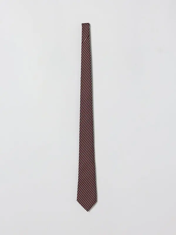 Zegna Mulberry Silk Neck Tie - Red