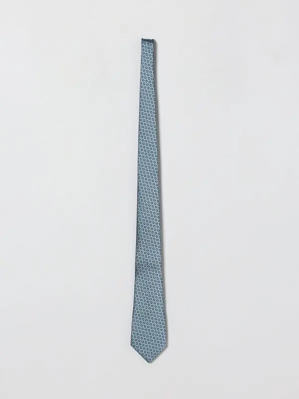 Zegna Mulberry Silk Neck Tie - Blue