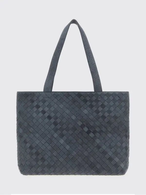 Bottega Veneta Woven Shoulder Bag - Gray