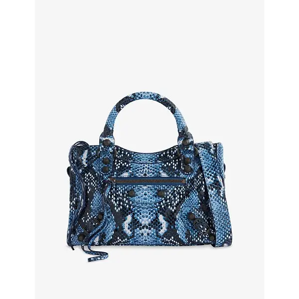 Balenciaga Le City Mini Top-handle Bag - Blue