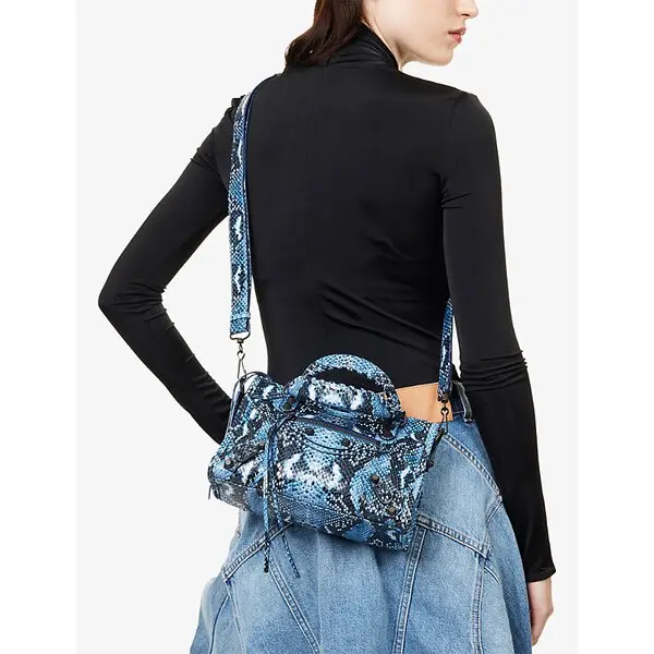 Balenciaga Le City Mini Top-handle Bag - Blue