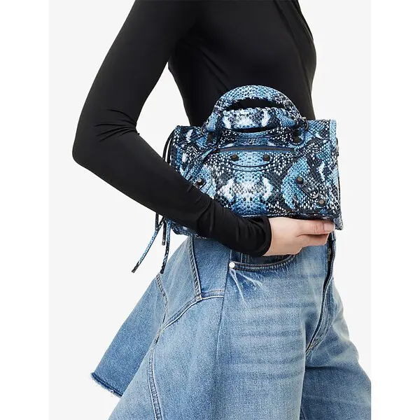 Balenciaga Le City Mini Top-handle Bag - Blue