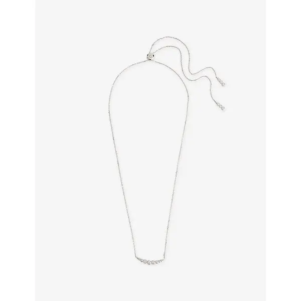 CARAT* LONDON 925 Sterling Cubic Zirconia Necklace - Silver