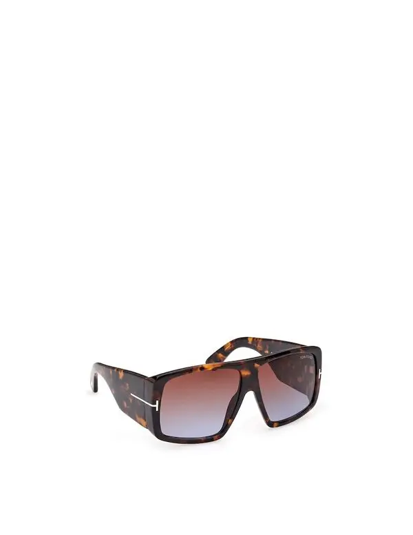TOM FORD Raven Square Frame Sunglasses