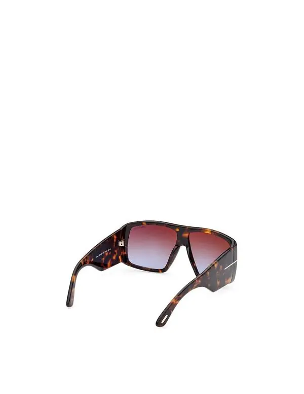 TOM FORD Raven Square Frame Sunglasses