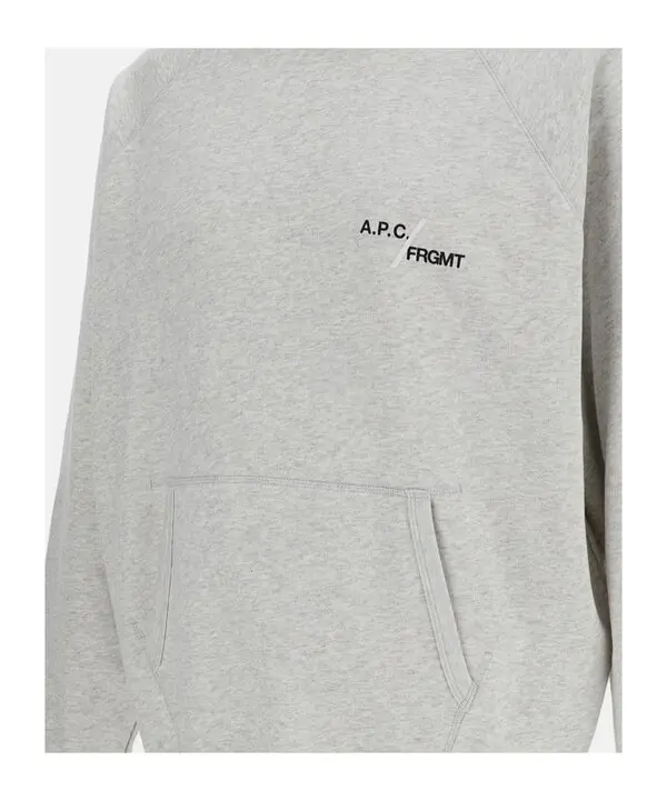 A.p.c. Logo Printed Hoodie