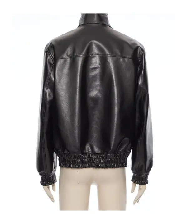 Valentino Garavani Long-sleeved Leather Jacket