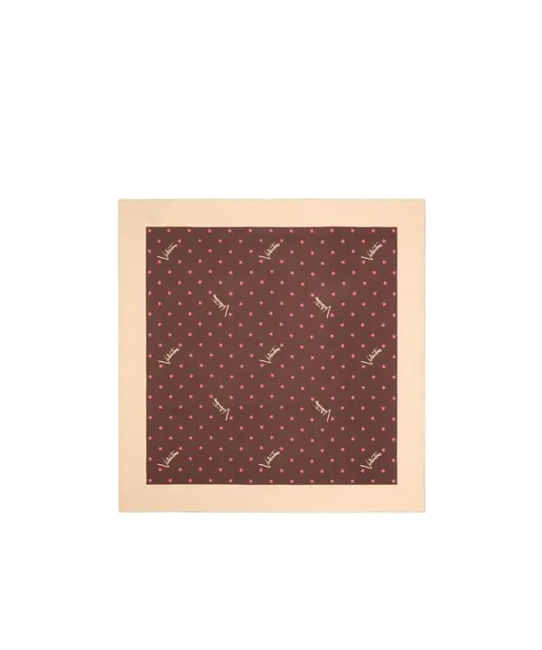 Valentino Garavani Square Scarf - Red