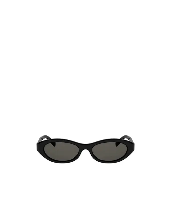 Celine Full Frame Oval Sunglasses - Black