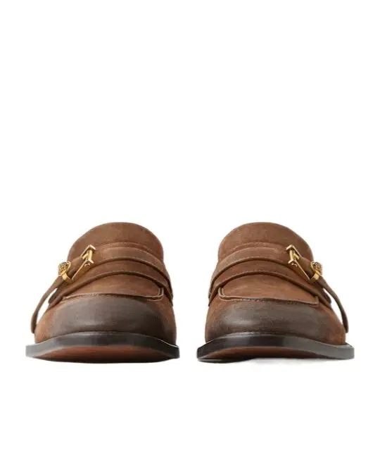 Versace Primo Crosta Loafers