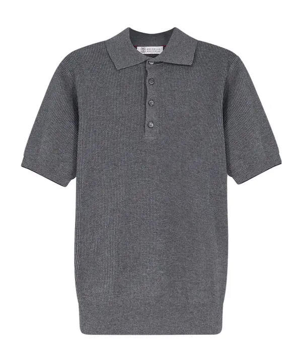 Brunello Cucinelli Short-sleeved Polo Shirt