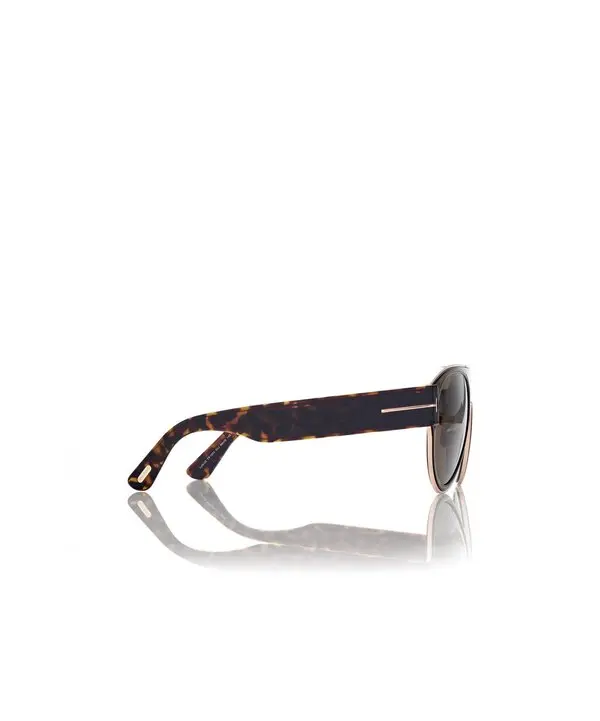 TOM FORD Aviator Frame Sunglasses