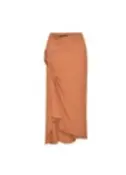 KIKO KOSTADINOV Suspension Drape Midi Skirt - Multicolor