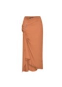 KIKO KOSTADINOV Suspension Drape Midi Skirt - Multicolor
