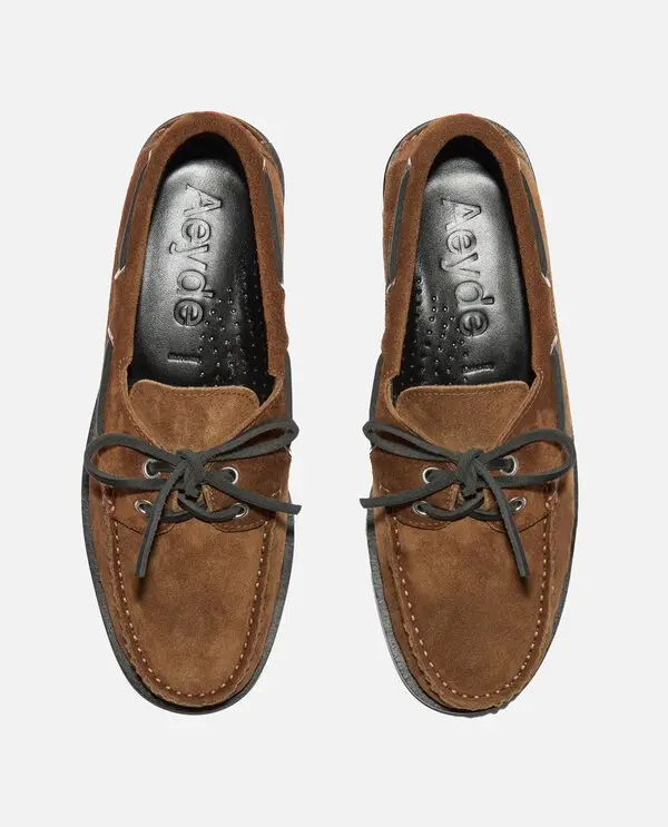 AeydĒ Harris Suede Leather Loafers - Multicolor