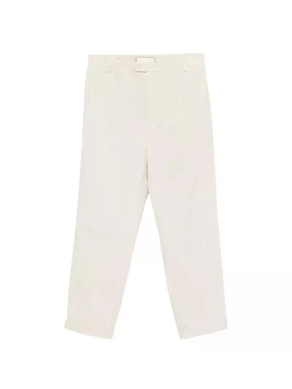 BONHEUR Belt-loop Pleated Trousers