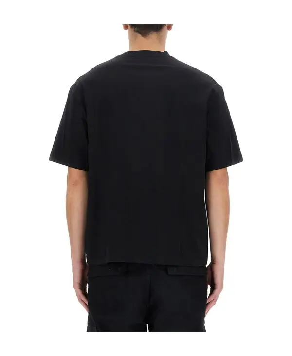 Neil Barrett Logo Patch Crewneck T-shirt
