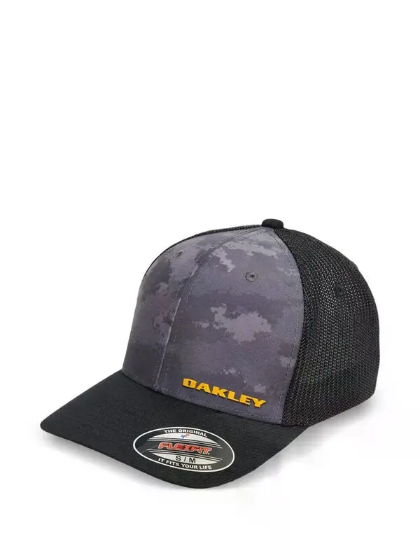 Oakley Camo-print Trucker Cap - Black