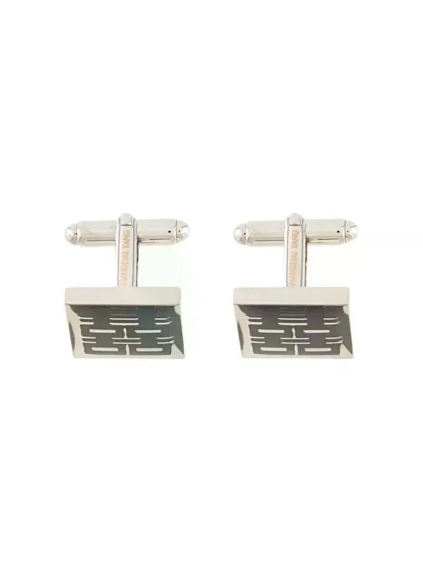 Shanghai Tang Double Happiness Cufflinks - Silver