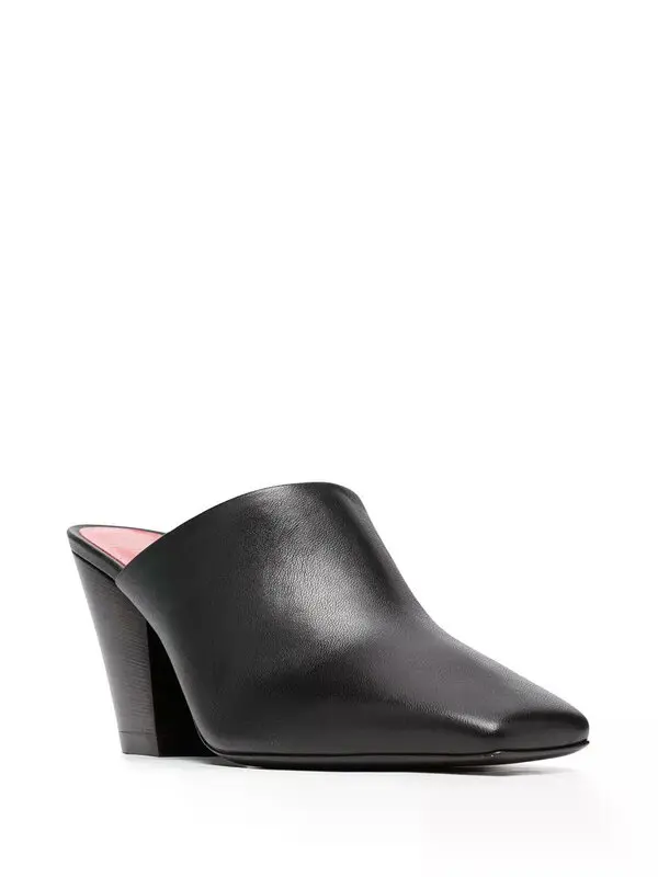 Shanghai Tang X Yuni Ahn Square-toe Mules
