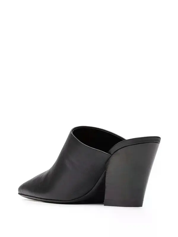 Shanghai Tang X Yuni Ahn Square-toe Mules