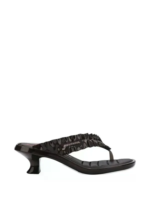 Melissa Ruffled Thong Sandals