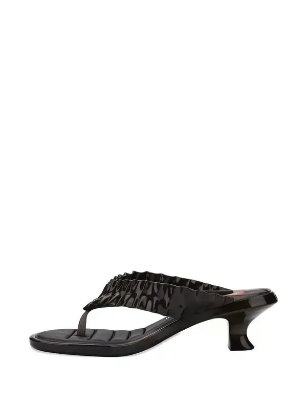 Melissa Ruffled Thong Sandals