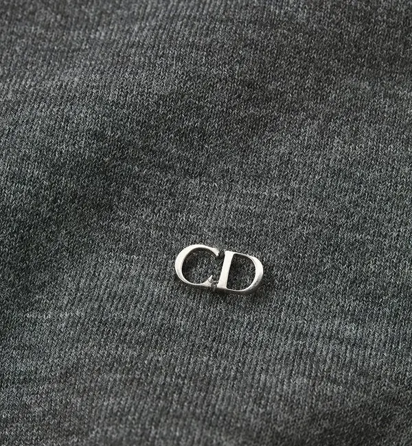 Dior Christian Lace Embellished Knitted Jumper