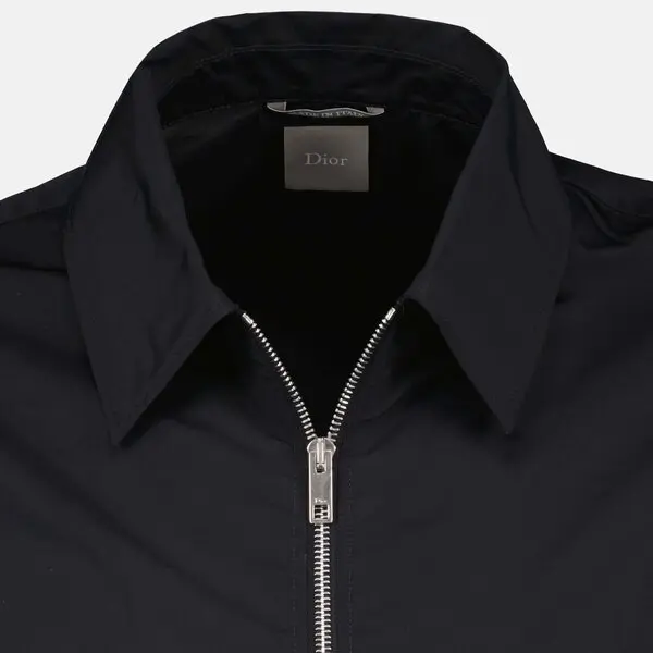 Dior Zip-front Ring-pocket Jacket