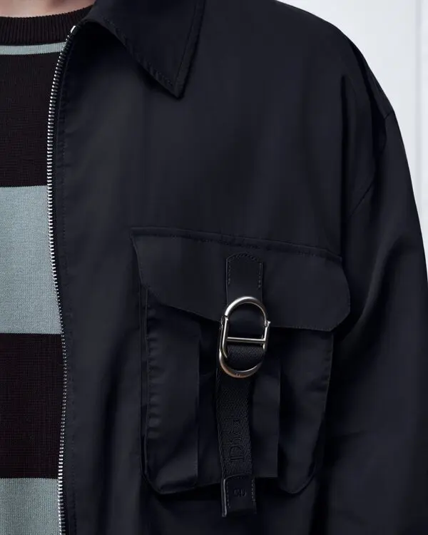 Dior Zip-front Ring-pocket Jacket